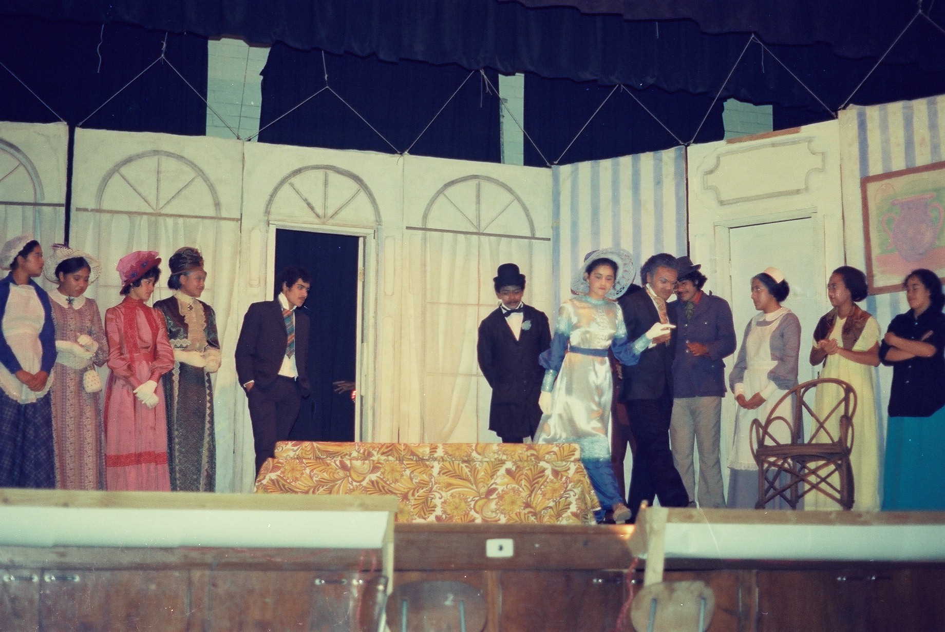 a few photos of tonga high school, it’s teachers and students. circa ...
