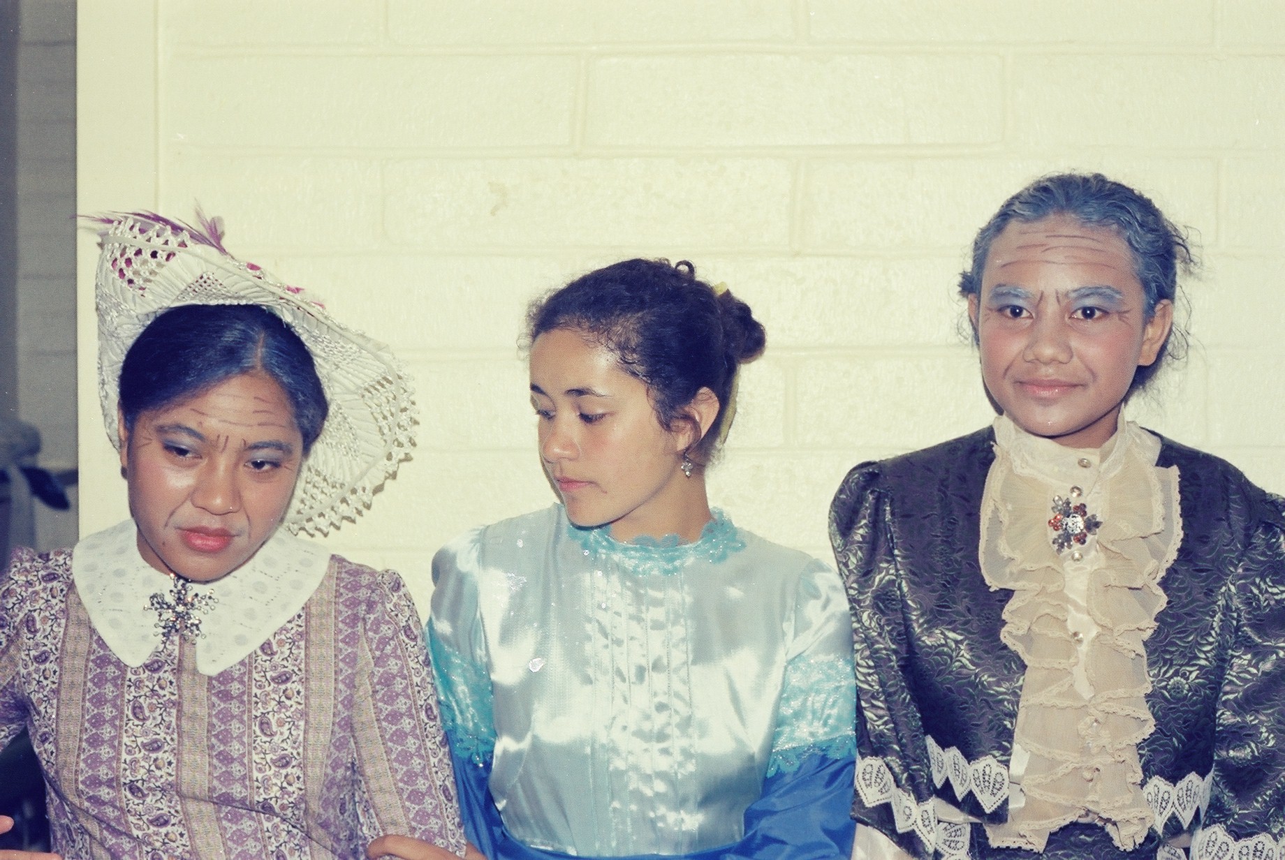 a few photos of tonga high school, it’s teachers and students. circa ...